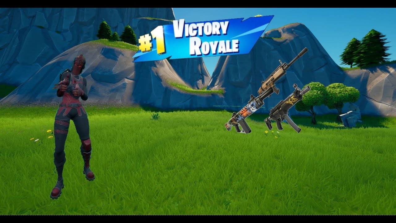 Winning with the worst loadout in Fortnite chapter 5 - YouTube
