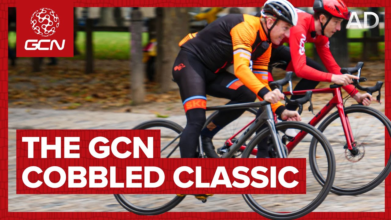 GCN's Home Made Cobbled Classic Bike Race With Sean Kelly - YouTube