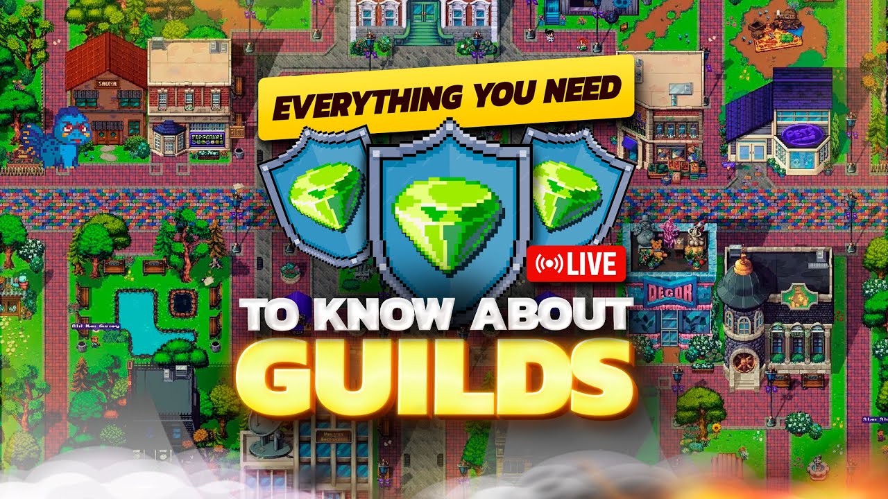 Everything we know about guilds! How to join Pixels online guild! - YouTube