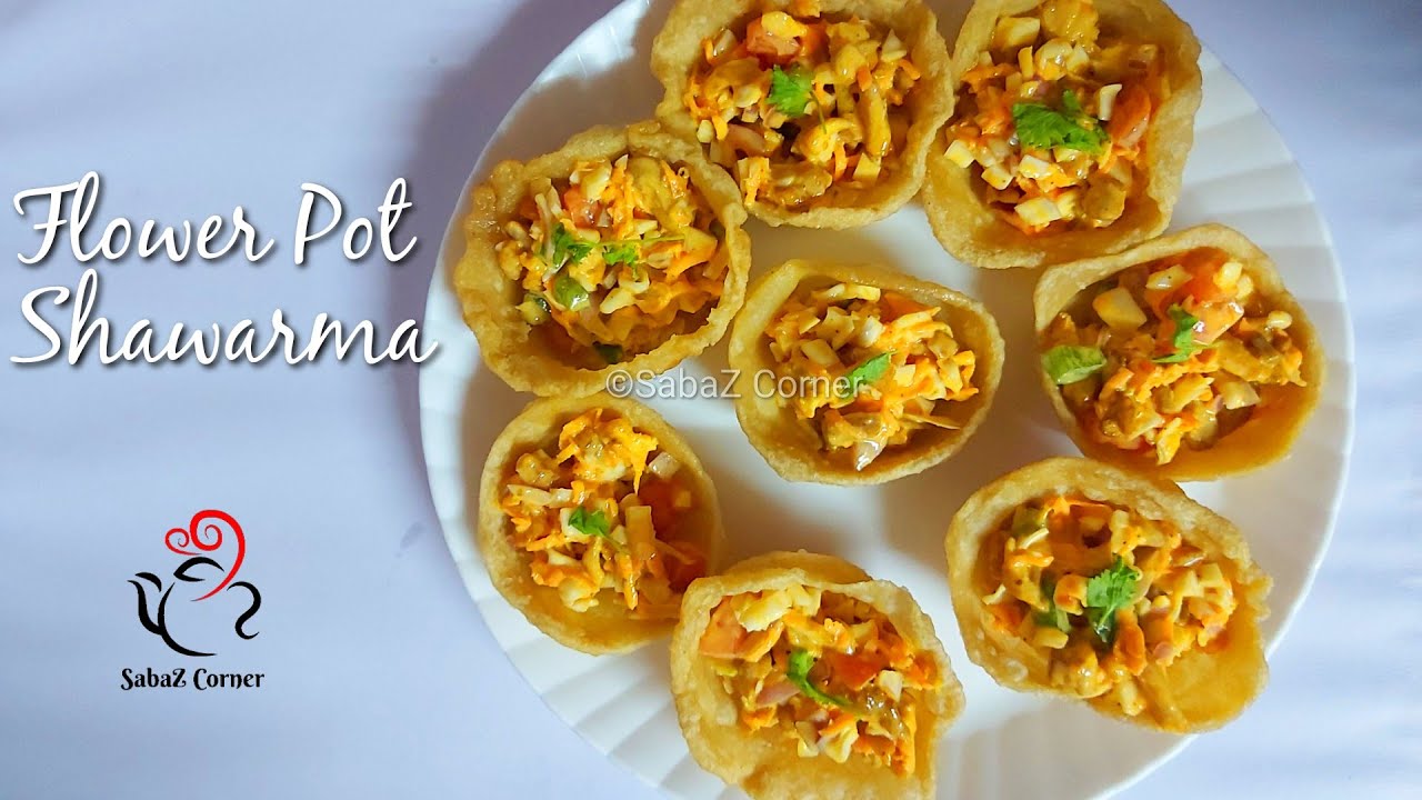 Flowerpot Shawarma | Mini Chicken Shawarma Recipe | Tasty Homemade ...
