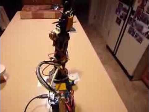 OWI robot arm with Arduino control - YouTube