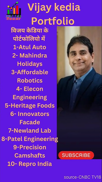 Portfolio of Vijay Kedia | Vijay Kedia ka portfolio #viral #trending #shorts - YouTube