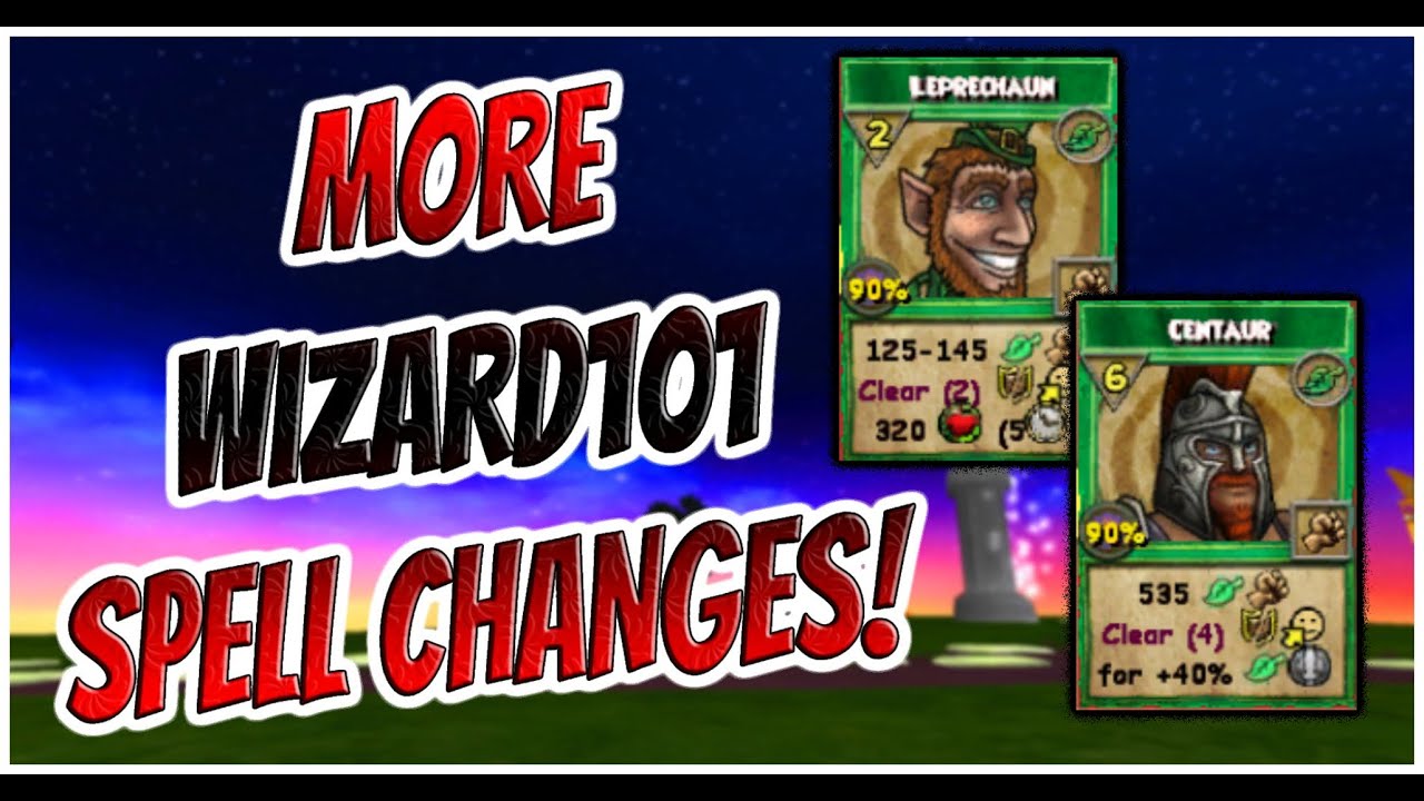 Wizard101: *NEW* Spell Changes! (August 2023) - YouTube