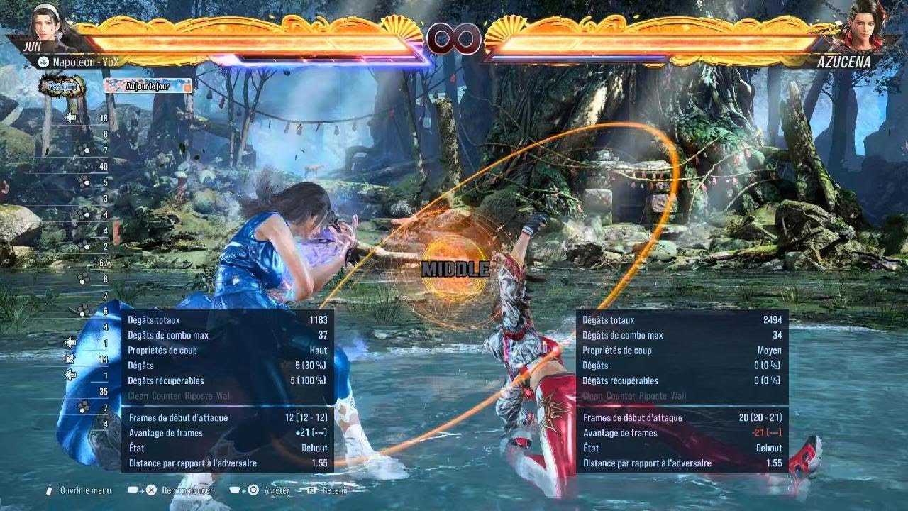 TEKKEN8_ Azucena punition -21f - YouTube