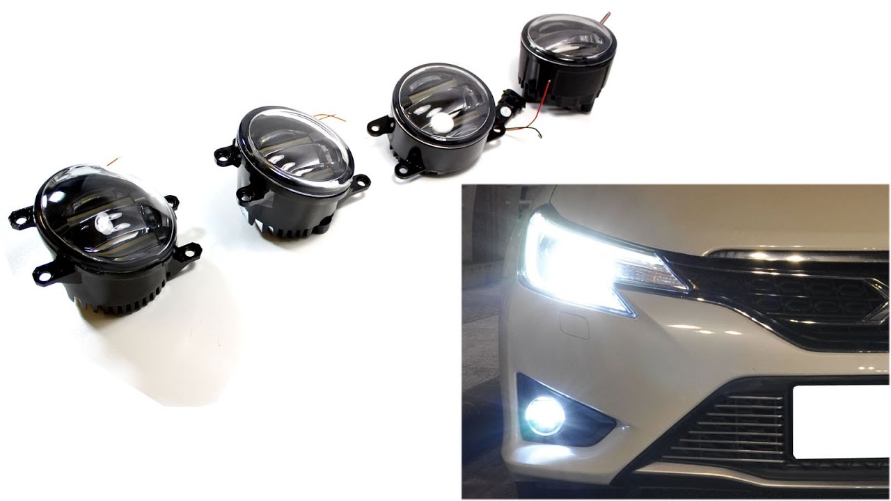 iJDMTOY CREE LED Projector Fog Lamps/Daytime Running Lamps Assembly ...