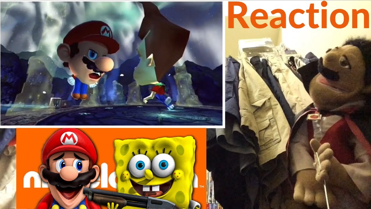 SMG4: If Mario Was in Nickelodeon Reaction (Puppet Reaction) - YouTube
