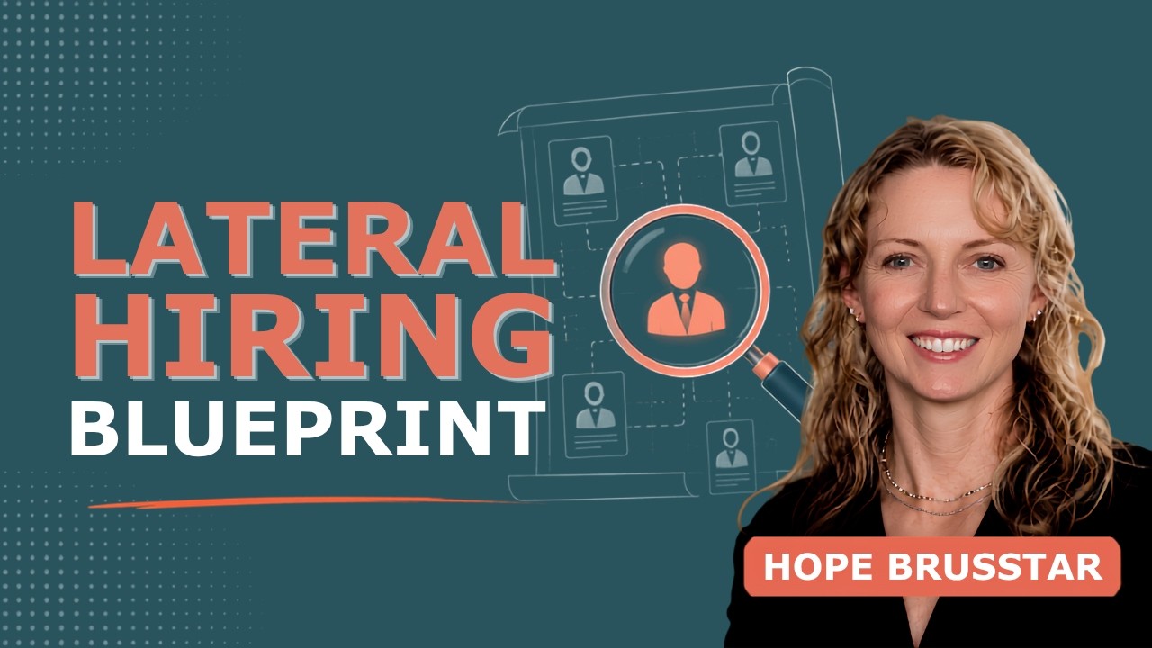 The Blueprint to Successful Lateral Hiring - YouTube