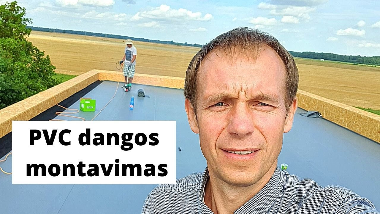 PVC dangos montavimas - YouTube