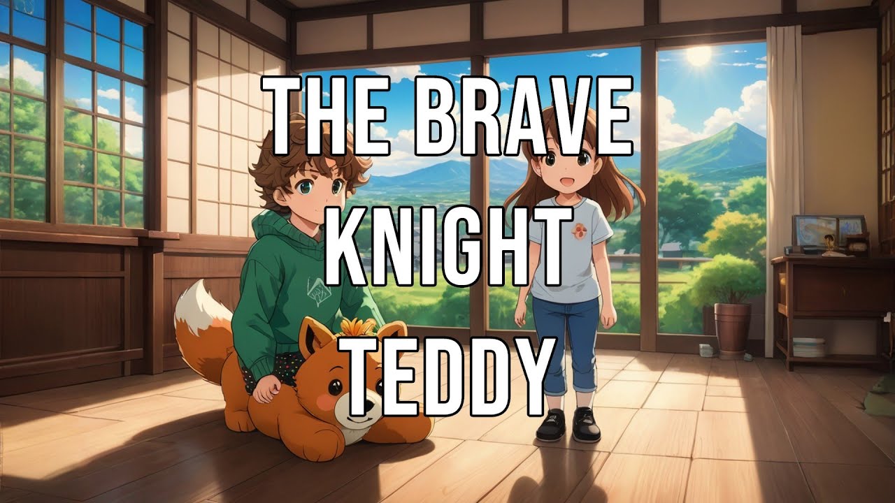 The Brave Knight Teddy (cute girl and boy )#adventurestory #kidsstory # ...
