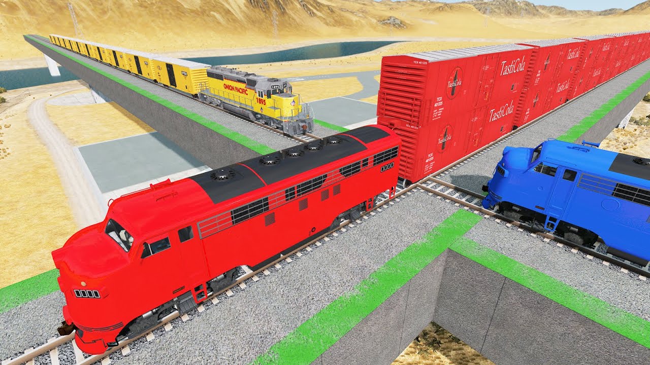 Tasti Cola Train Fails 33 Beamng Drive Dancing Cars Youtube