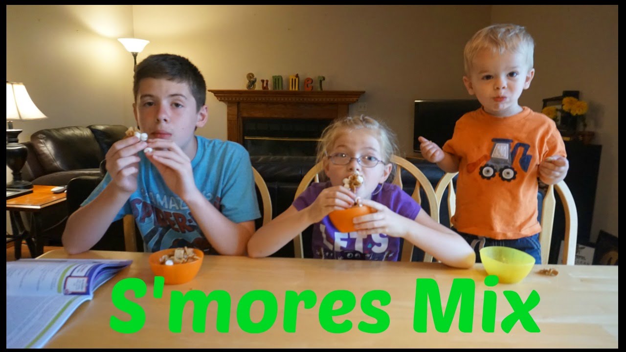 GARGLING KIDS AND S'MORES - YouTube