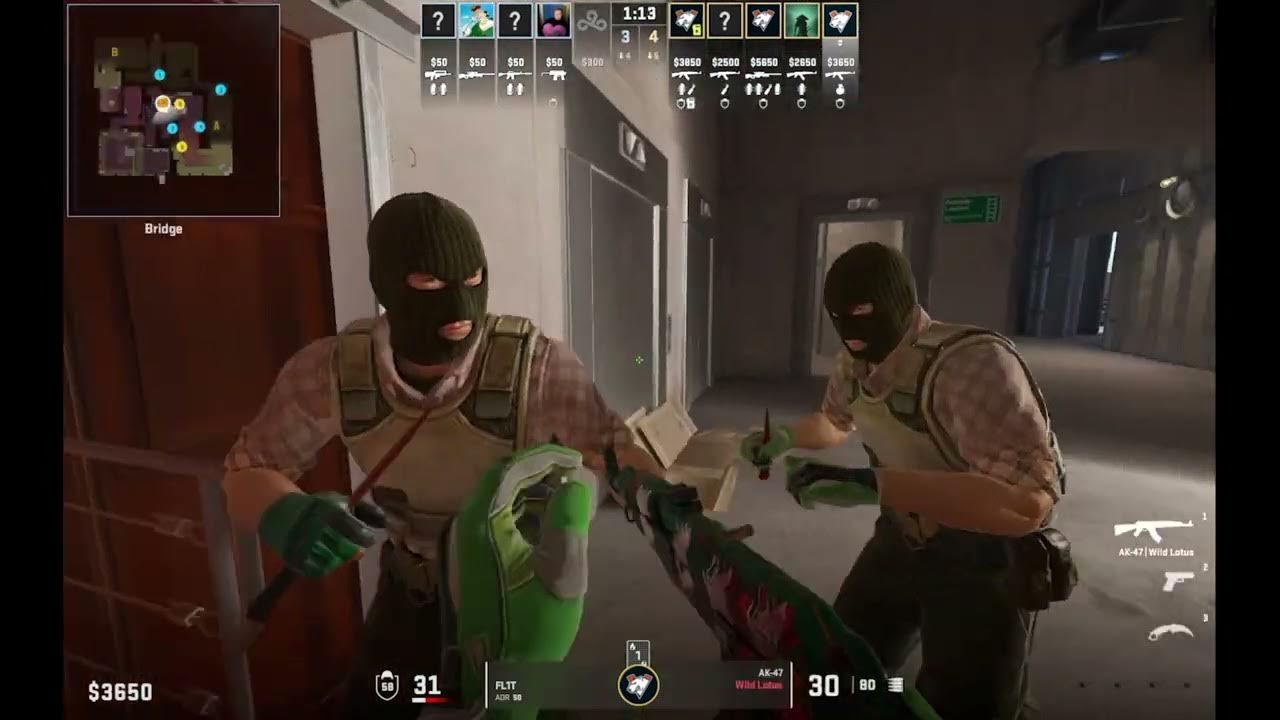 CS2 POV Virtus.pro FL1T (16/8) vs Cloud9 (Vertigo) @ Thunderpick World Championship 2023 - YouTube