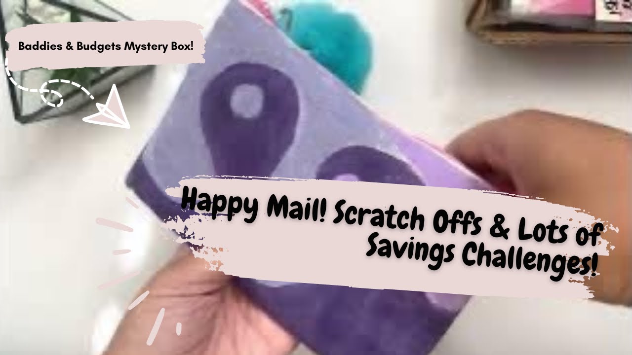 Happy Mail| Emotional Spending| Scratch Offs & Savings Challenges - YouTube