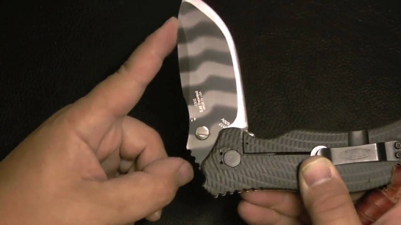 ZT-302 Knife CPM S30V Ken Onion/Strider Video Review - YouTube
