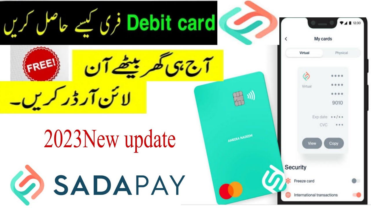 SADA pay ATM Card order Online | How to order SADA pay Mastercard Debit ...