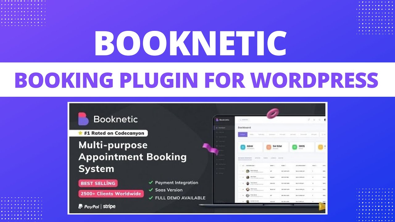How To Add Appointment Booking System To WordPress Website Booknetic How To Add Appointment Booking System To WordPress Website Booknetic