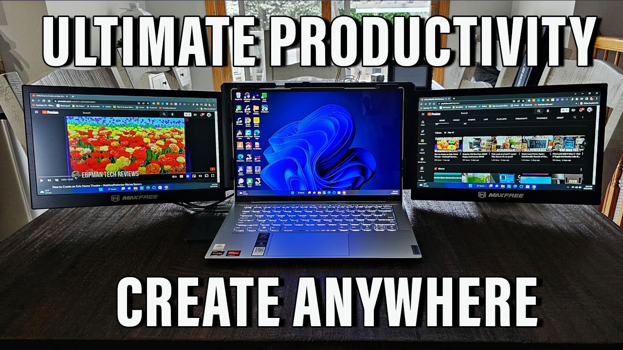 Triple Screen Setup: Unleash Your Productivity! - YouTube