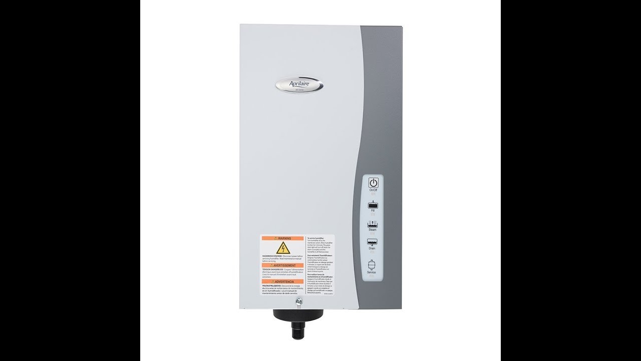 APRILAIRE 800 Residential Steam Humidifier - YouTube