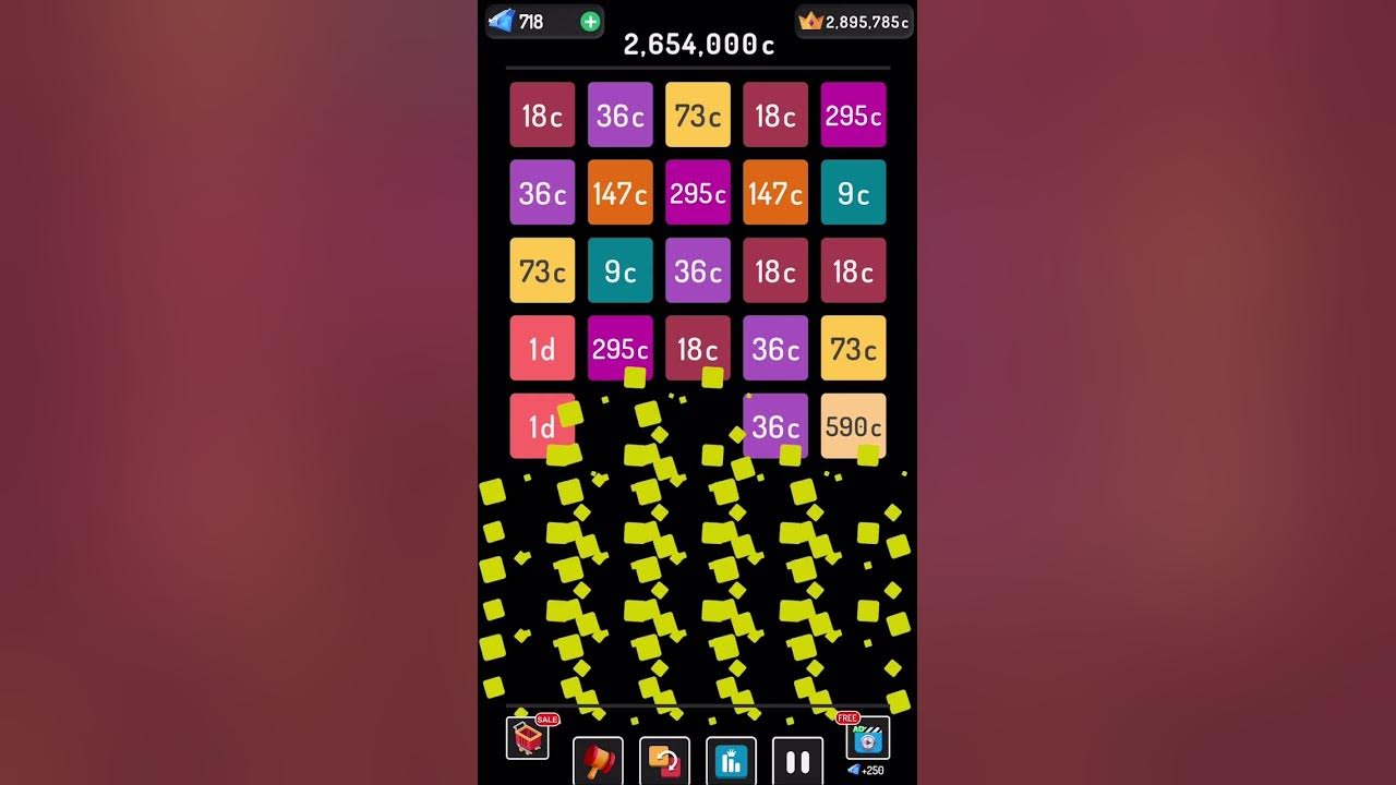 Merging 17 Tiles in a row: 2248 puzzle! - YouTube