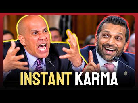 Cory Booker WASN'T EXPECTING To Get Roasted THIS Hard By Kash Patel (OOF)