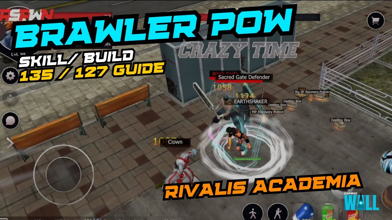 POW Brawler Build (Newbie Guide) | Rivalis Academia: New Dawn | Ran Online - YouTube