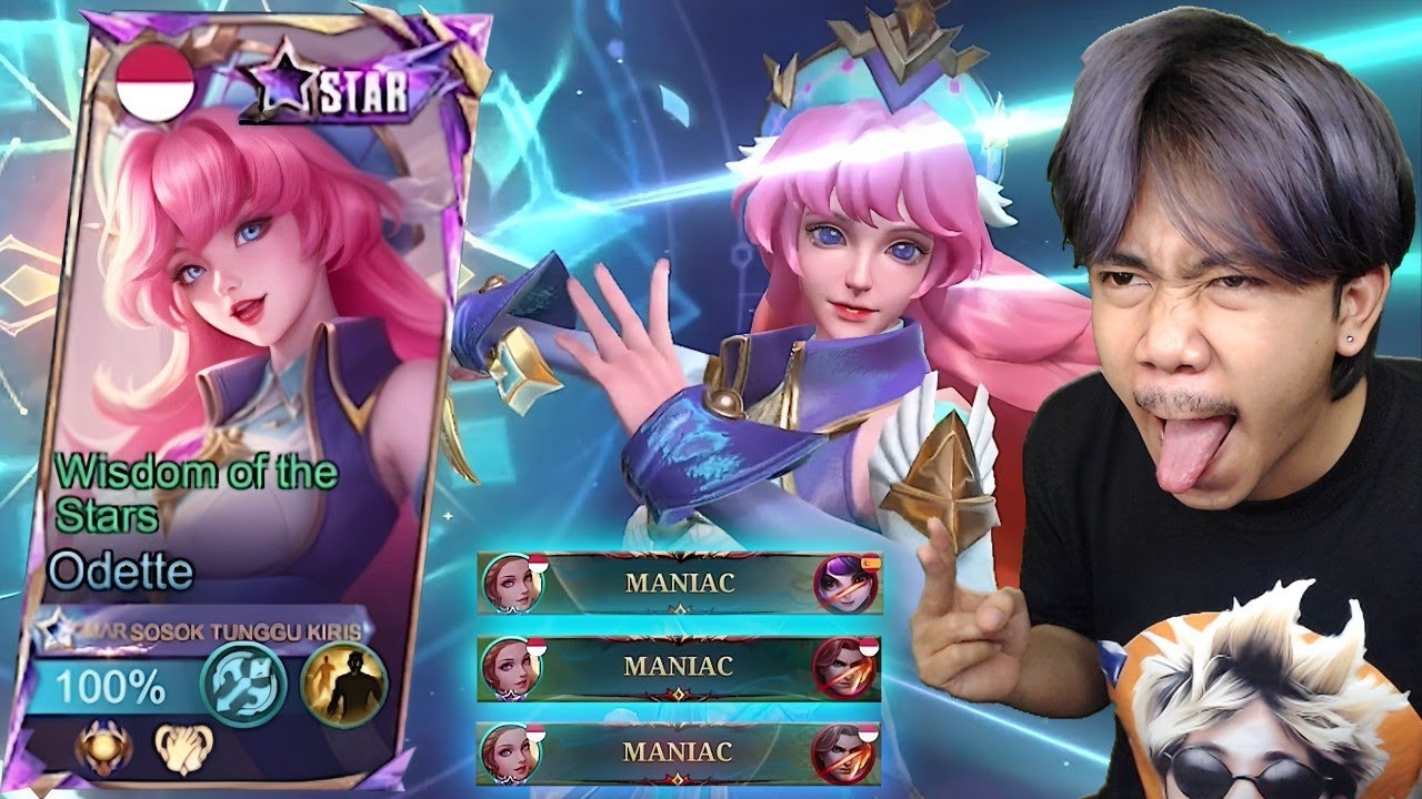 REVIEW SKIN STARLIGHT ODETTE AUTO MANIAC 3X - Mobile legends - YouTube