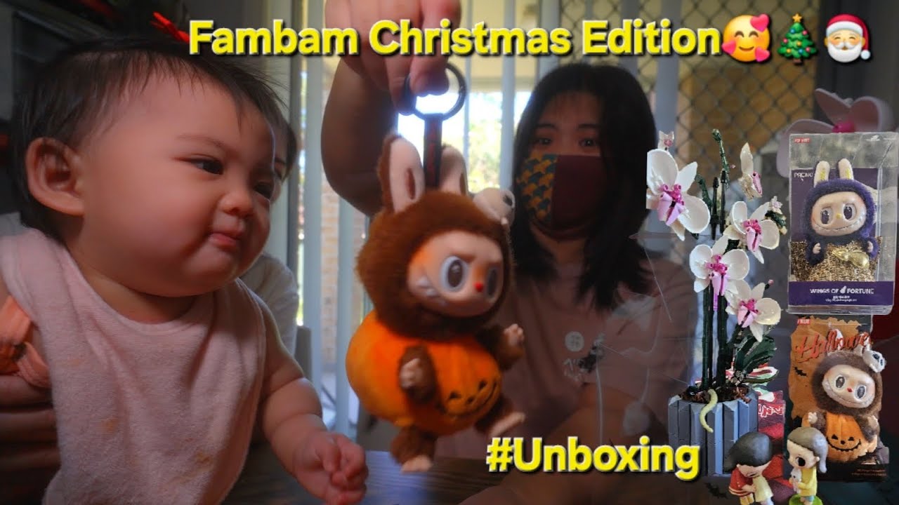 Labubu Christmas Edition Unboxing. #popmart #labubu #christmas #family ...