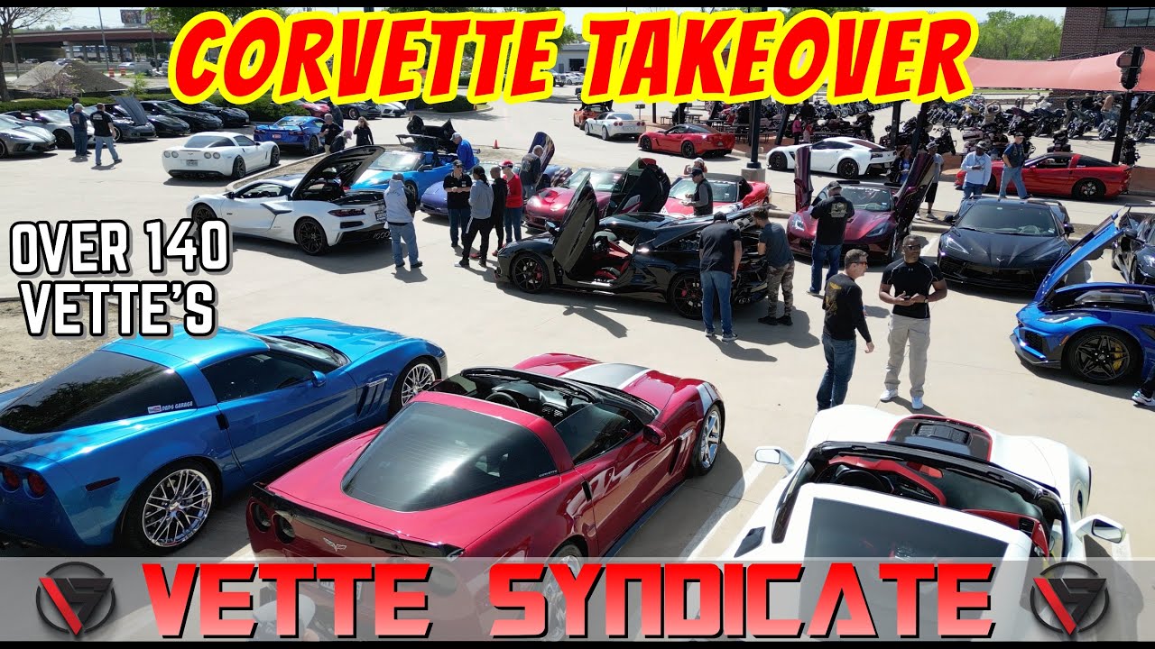 Vette Syndicate's Corvette Takeover of Harley Davidson - YouTube