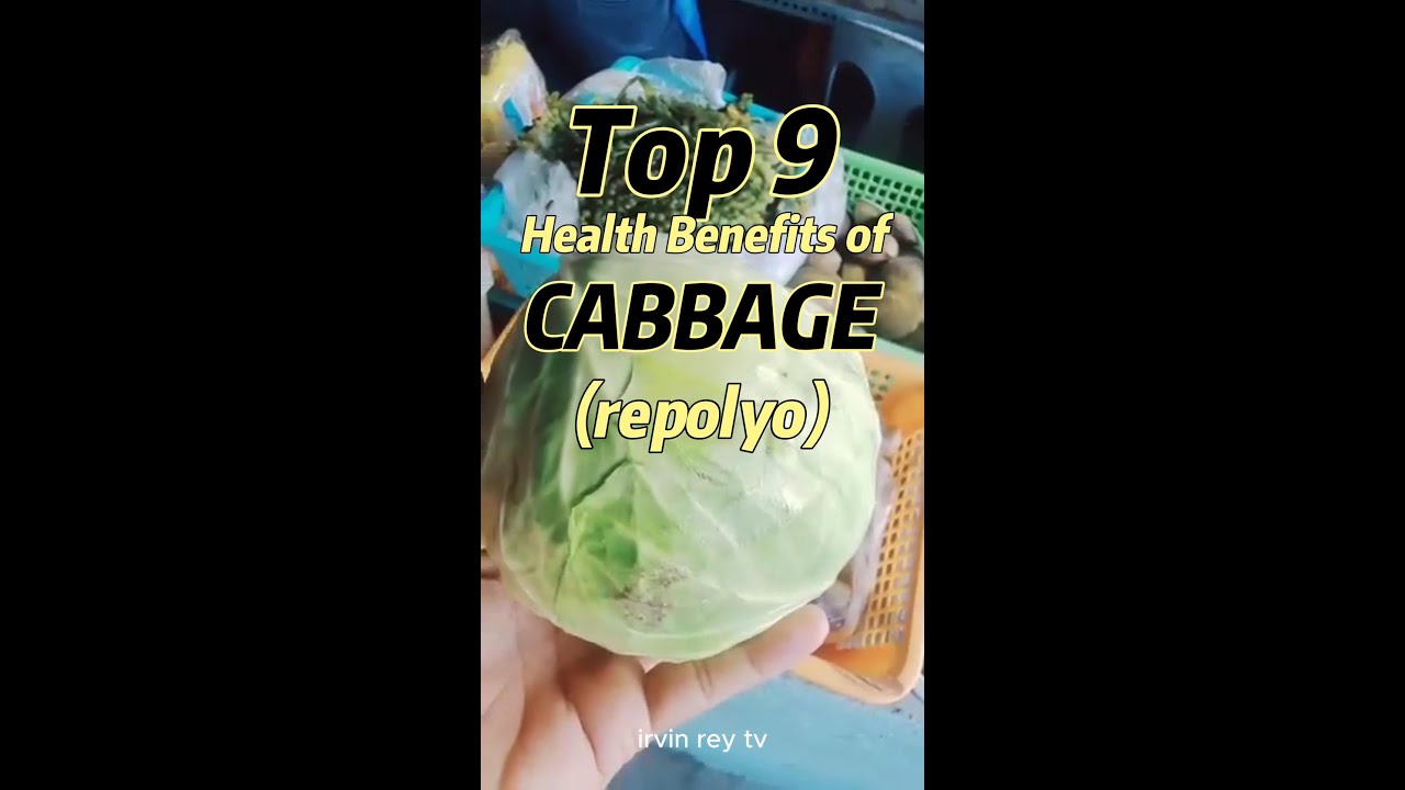 #agriculture TOP 9 HEALTH BENEFITS OF CABBAGE -REPOLYO - YouTube