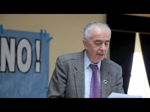 Edward Horgan of Shannonwatch speaks to International Peace Conference ...