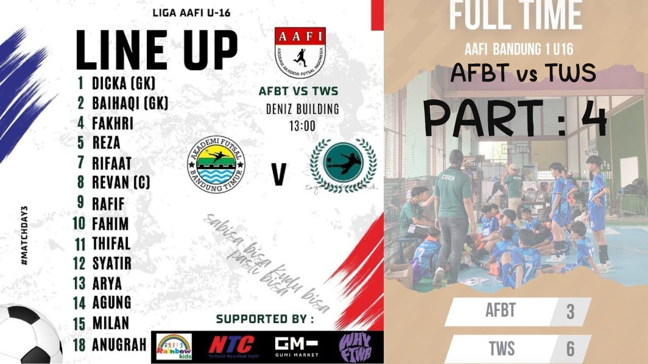 AFBT vs TWS Part 4 - YouTube