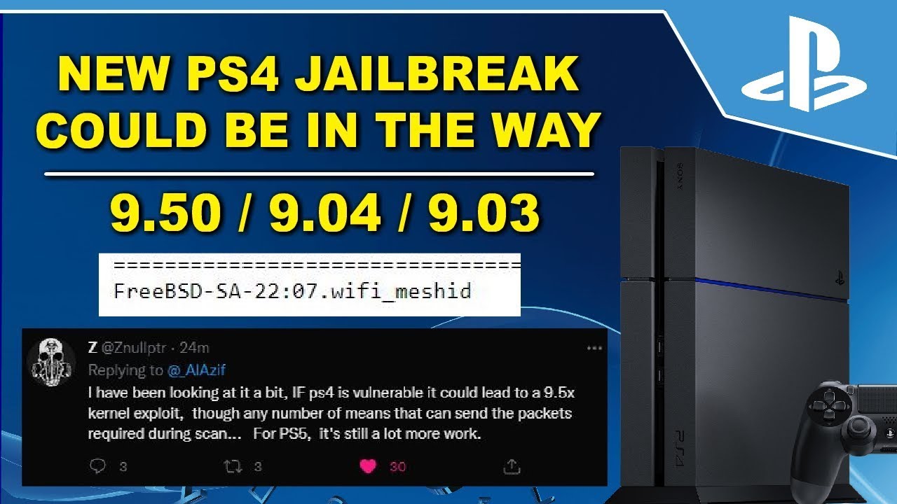 the news about hacking ps4 9.03 .04 .50 dont miss - YouTube