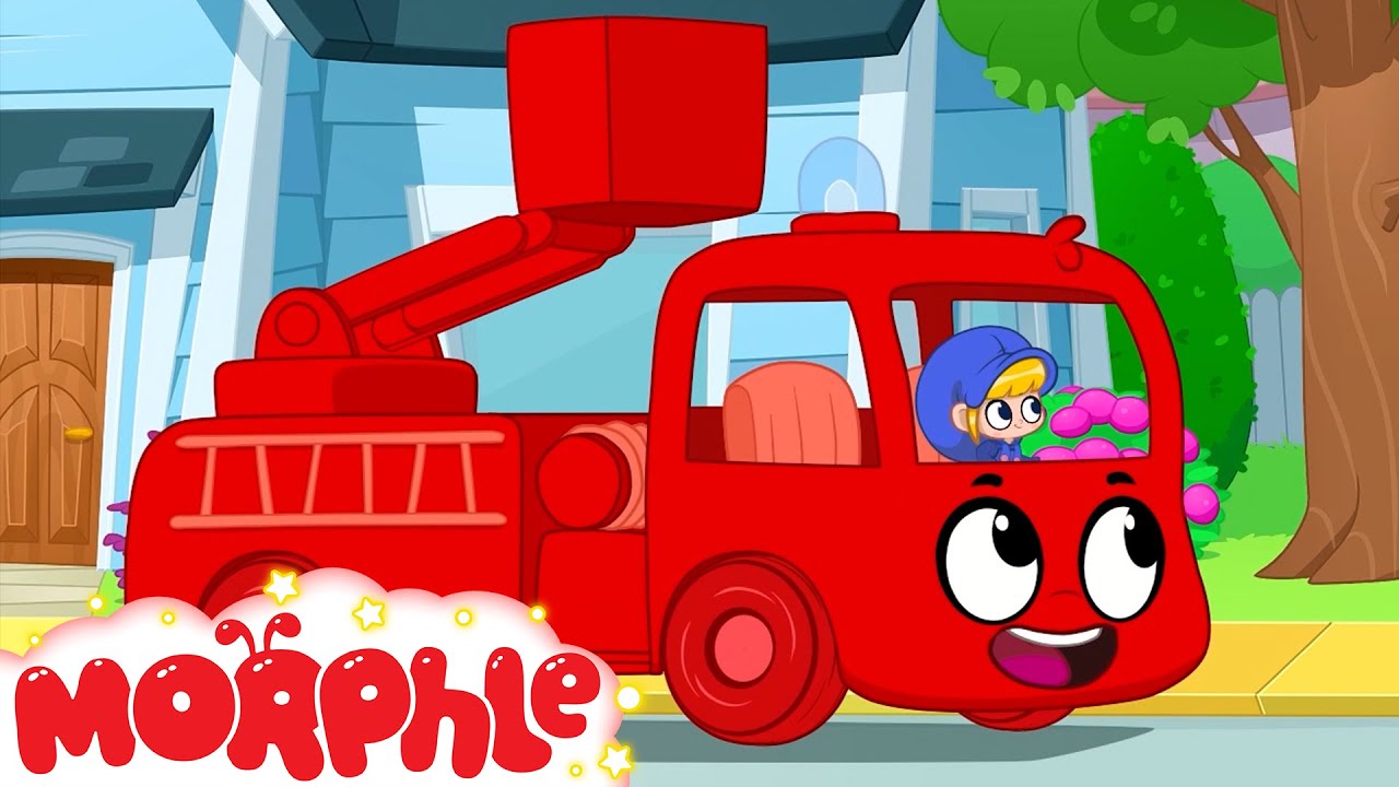 Morphle the Fire Truck | Morphle Vehicles | @Morphle TV | Mila and Morphle | Kids Cartoons - YouTube