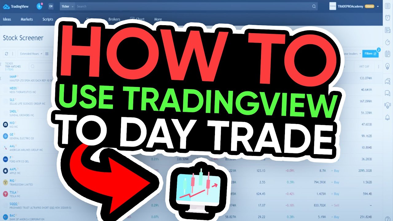 How to use the Trading View Screener to Day Trade Options - YouTube