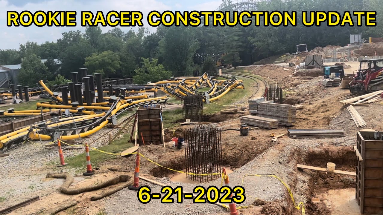 Rookie Racer Construction Update 6-21-2023: Progress Across The Site ...