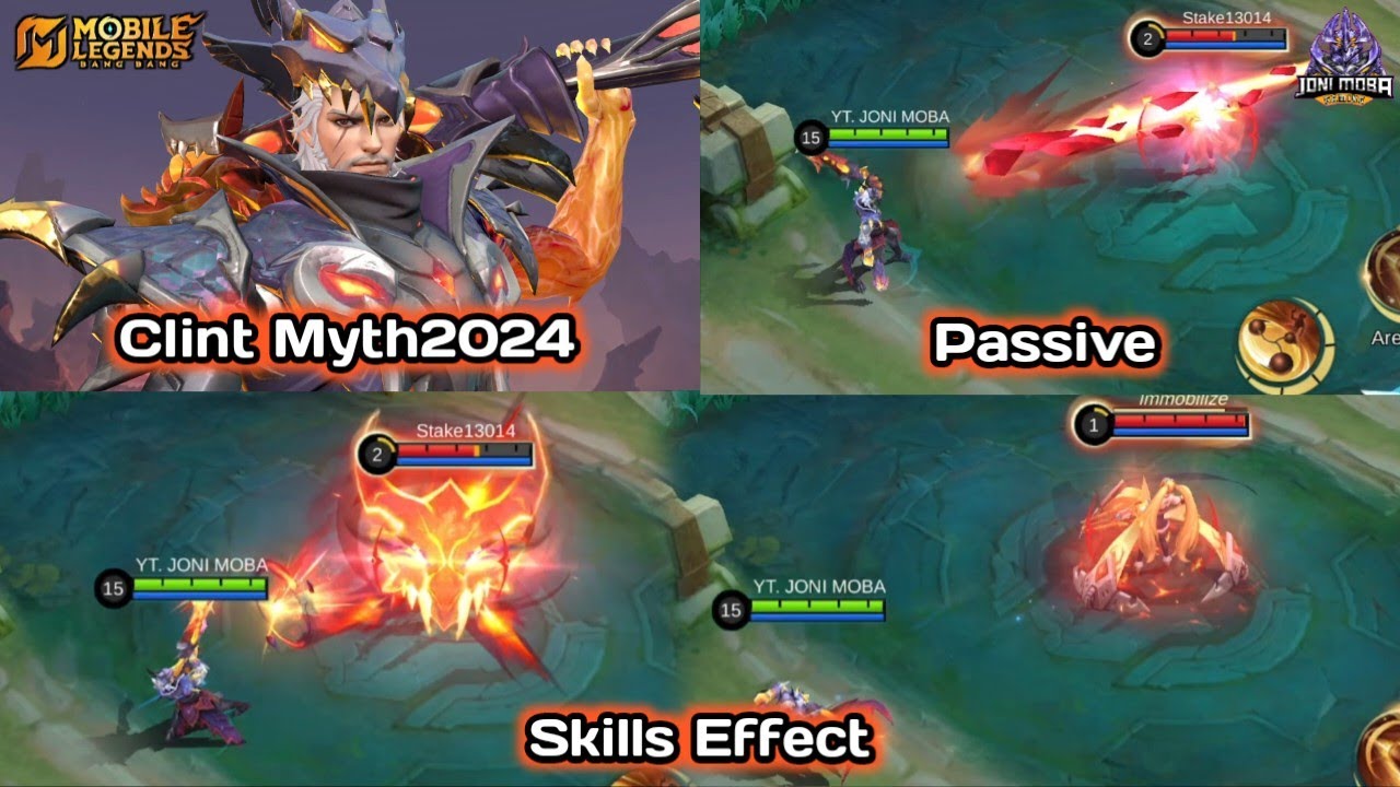 CLINT NEW SKIN MYTHIC 2024 - TANGGAL RILIS/RELEASE DATE - FULL SKILLS ...