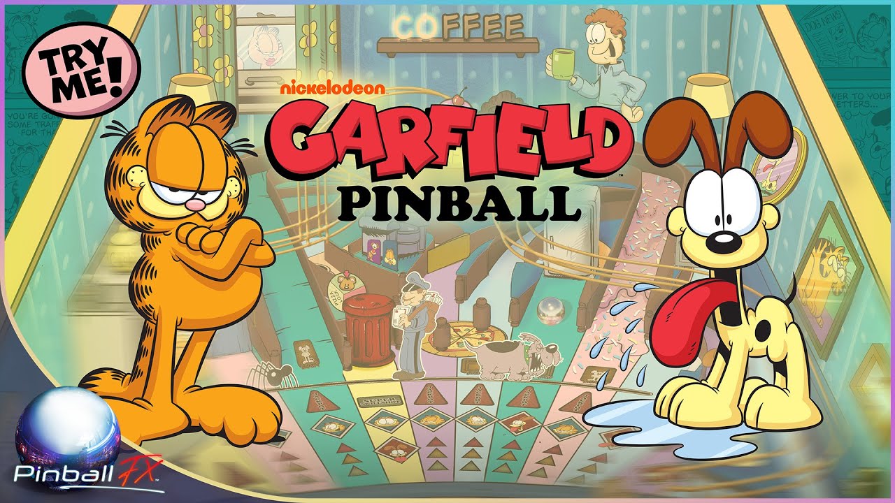 Pinball FX - Feast your way through mounds of lasagna on Garfield ...