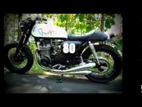 Motor Jadul Honda CB 100 Modifikasi Jap Style - YouTube