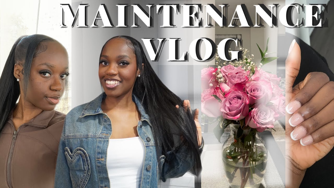 MAINTENANCE VLOG | Lashes + Hair | Sephora haul | Going out for dinner ...