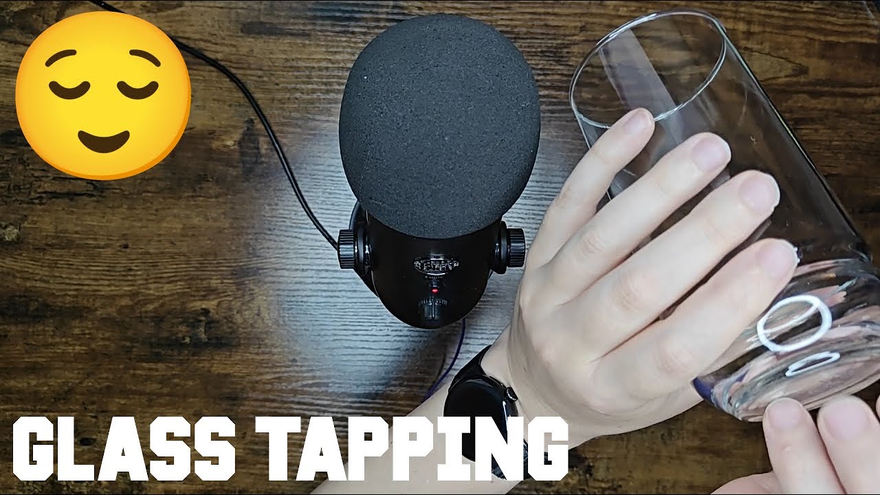 ASMR Fast & Aggressive Glass Tapping No Talking - Glass Jar & Glass Cup ...
