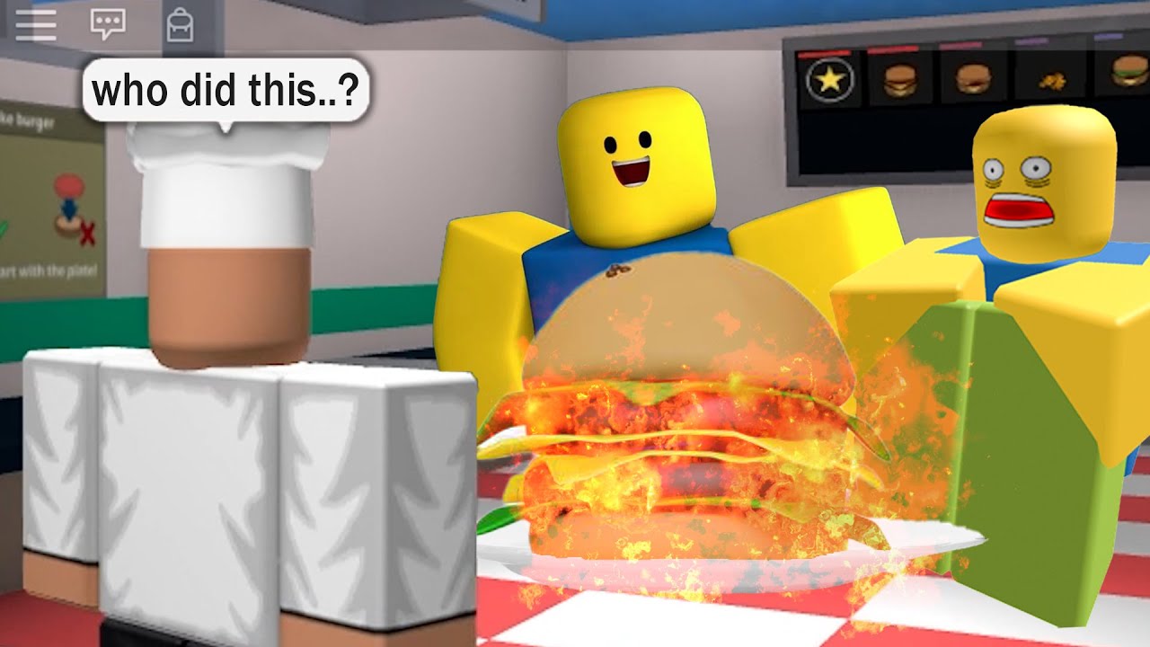 ️ADMIN ️ ROBLOX Cook Burgers Memes - Trolling With Admin Powers (Funny ...