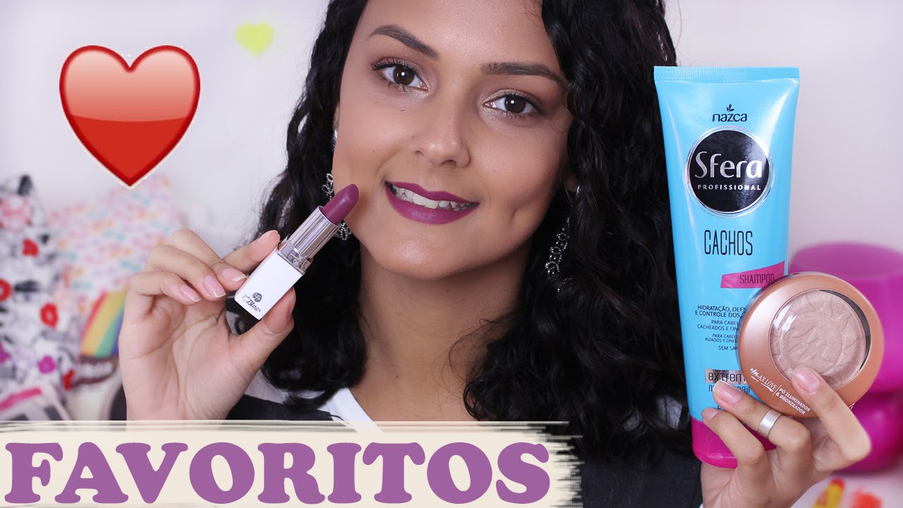 FAVORITOS JULHO 2016 - Por Jéssica Freitas - YouTube