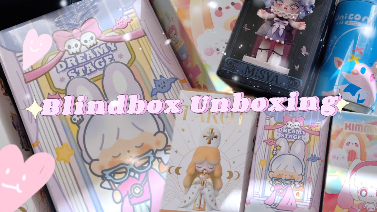 Open 5 blind boxes with me | Unboxing ASMR - YouTube