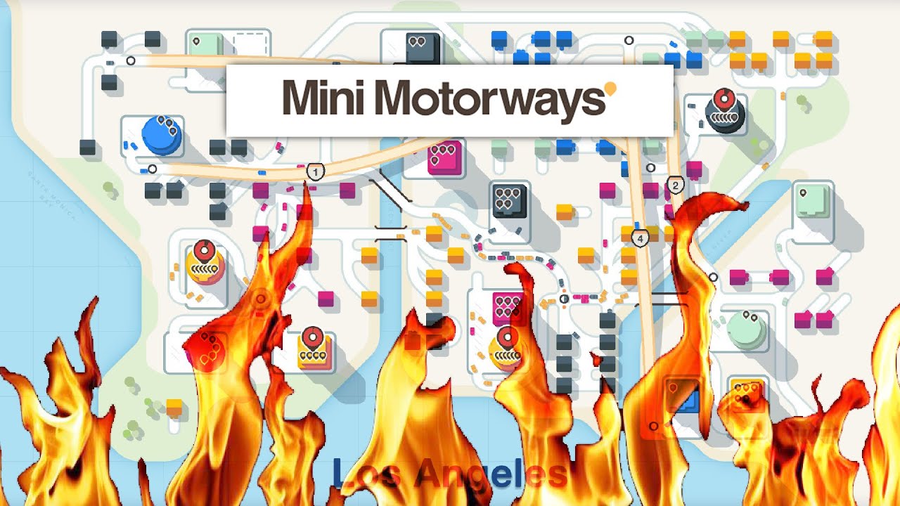 This game is pure anarchy! MiniMotorways - YouTube