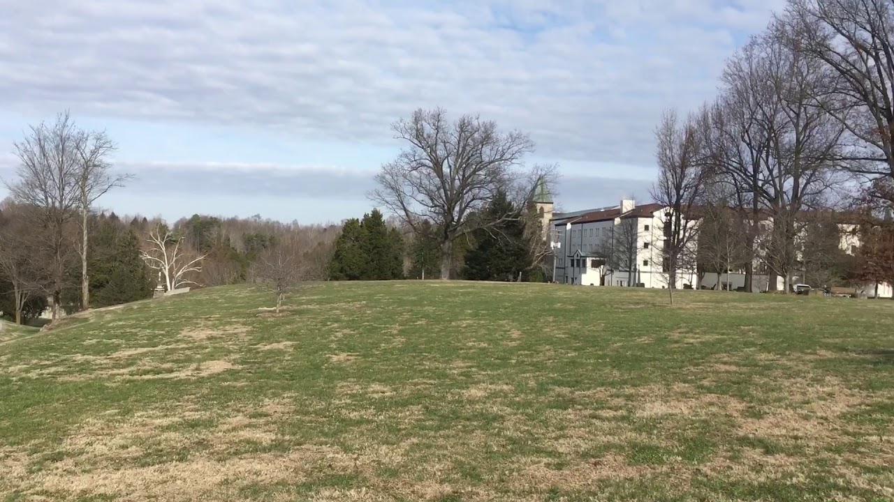 In front of Gethsemani Trappist Abbey, Kentucky - YouTube