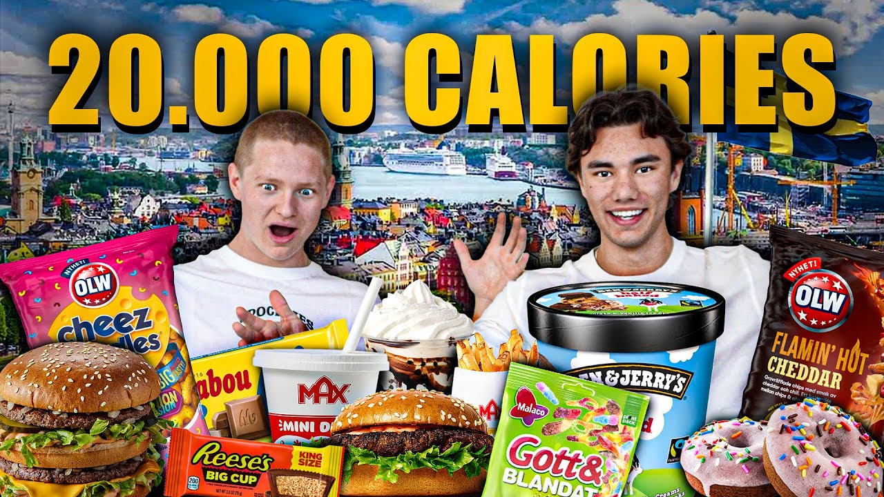 20,000 CALORIE CHALLENGE - YouTube
