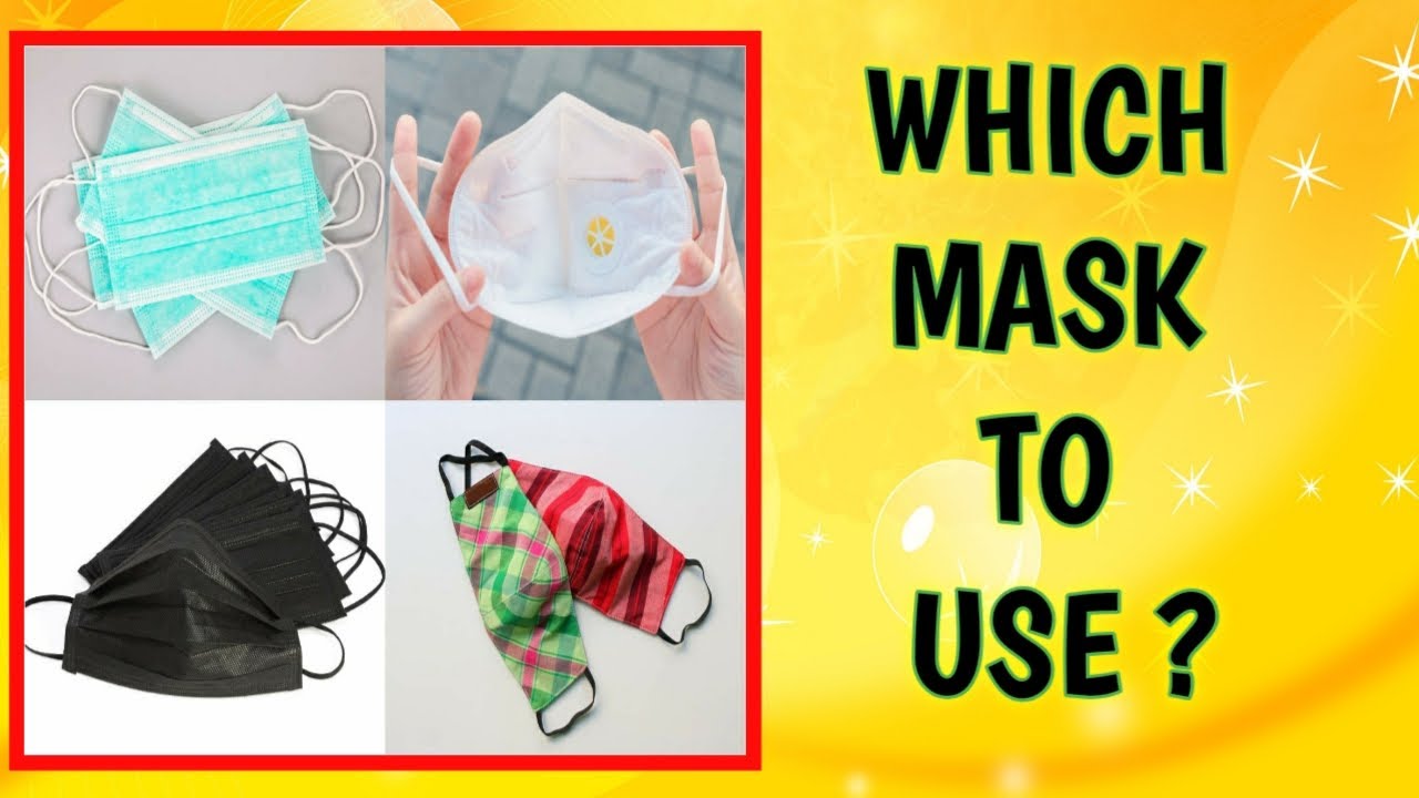 Mask types for corona mask use types of mask for covid 19 for face ...