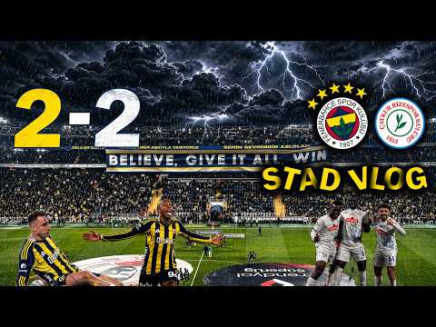 Kronikleşmiş Son Dakika Travması | Fenerbahçe 2-2 Rizespor | Maçın Tribün Hikayesi