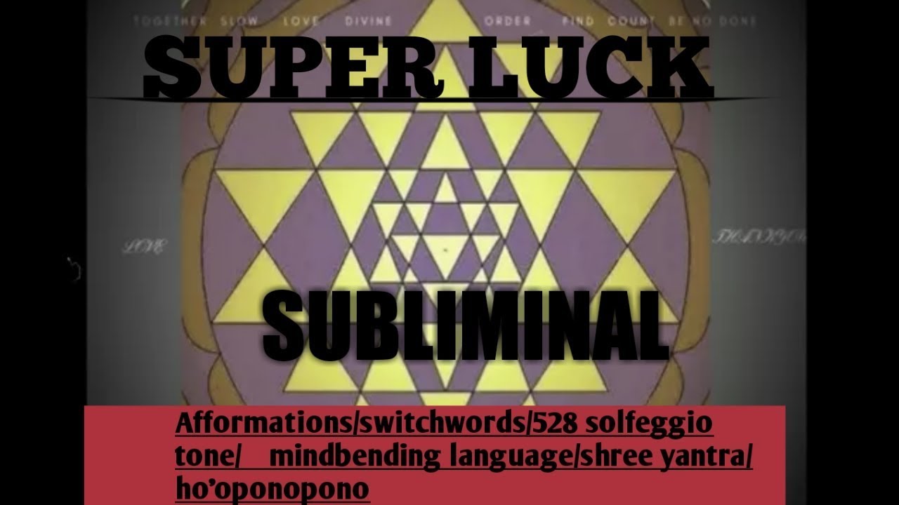 Super Good Luck Subliminal/ Crypto Mindset /Financial Success In ...