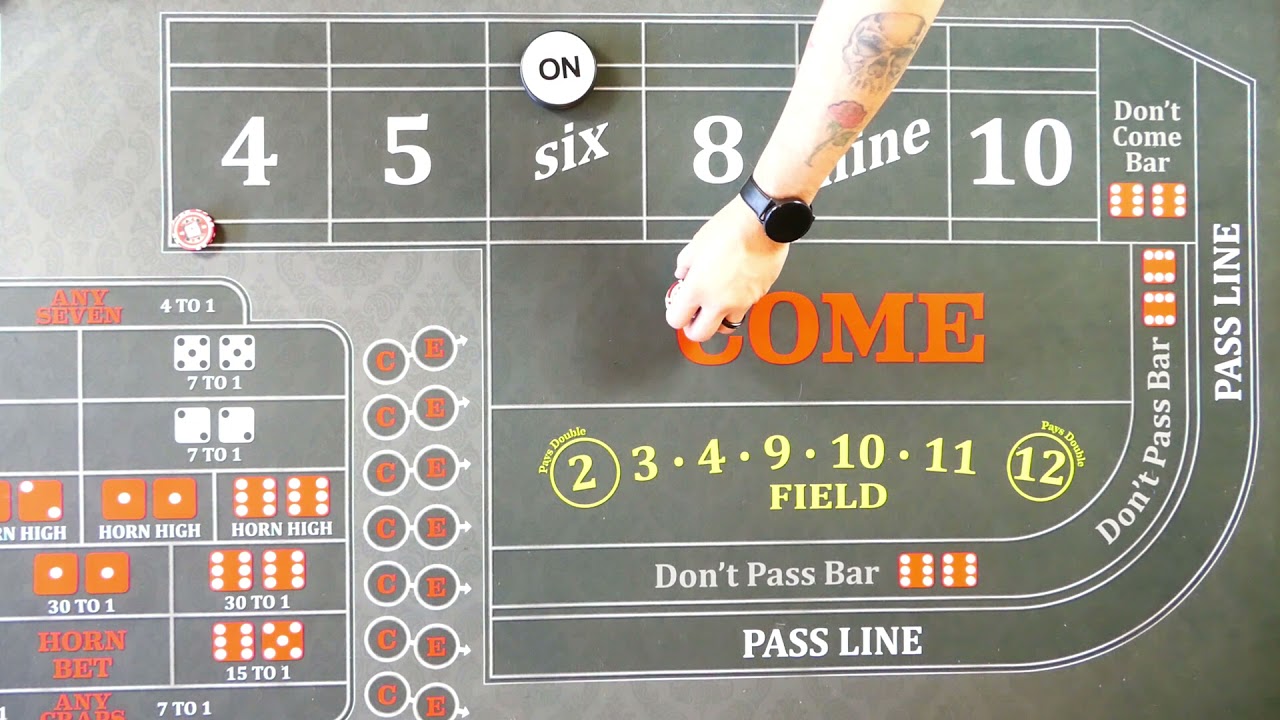 Good Craps Strategy? The Outside In Ramp, a fun one to play! - YouTube